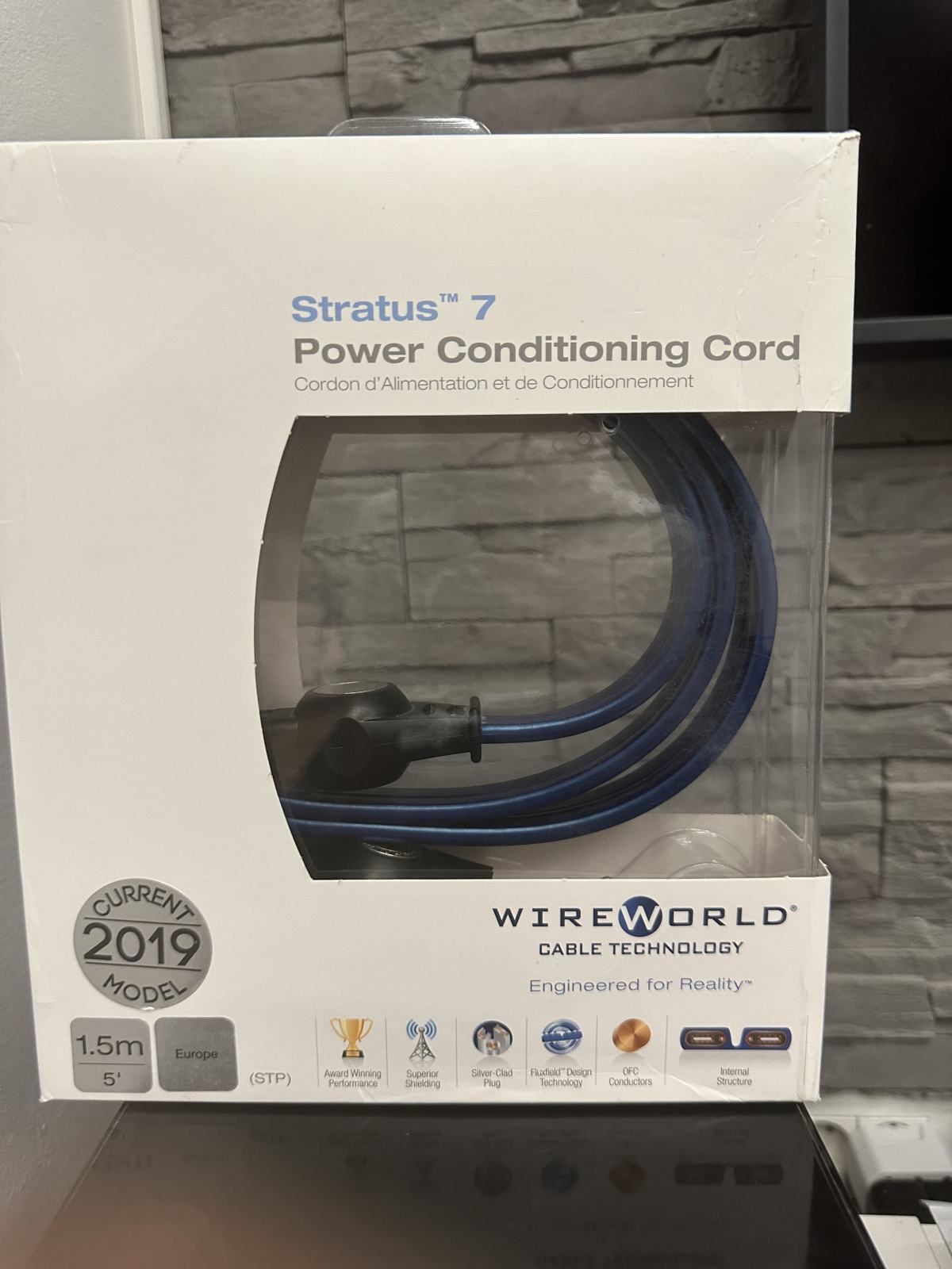 Wireworld Stratus 7 strujni kabel 1,5 m