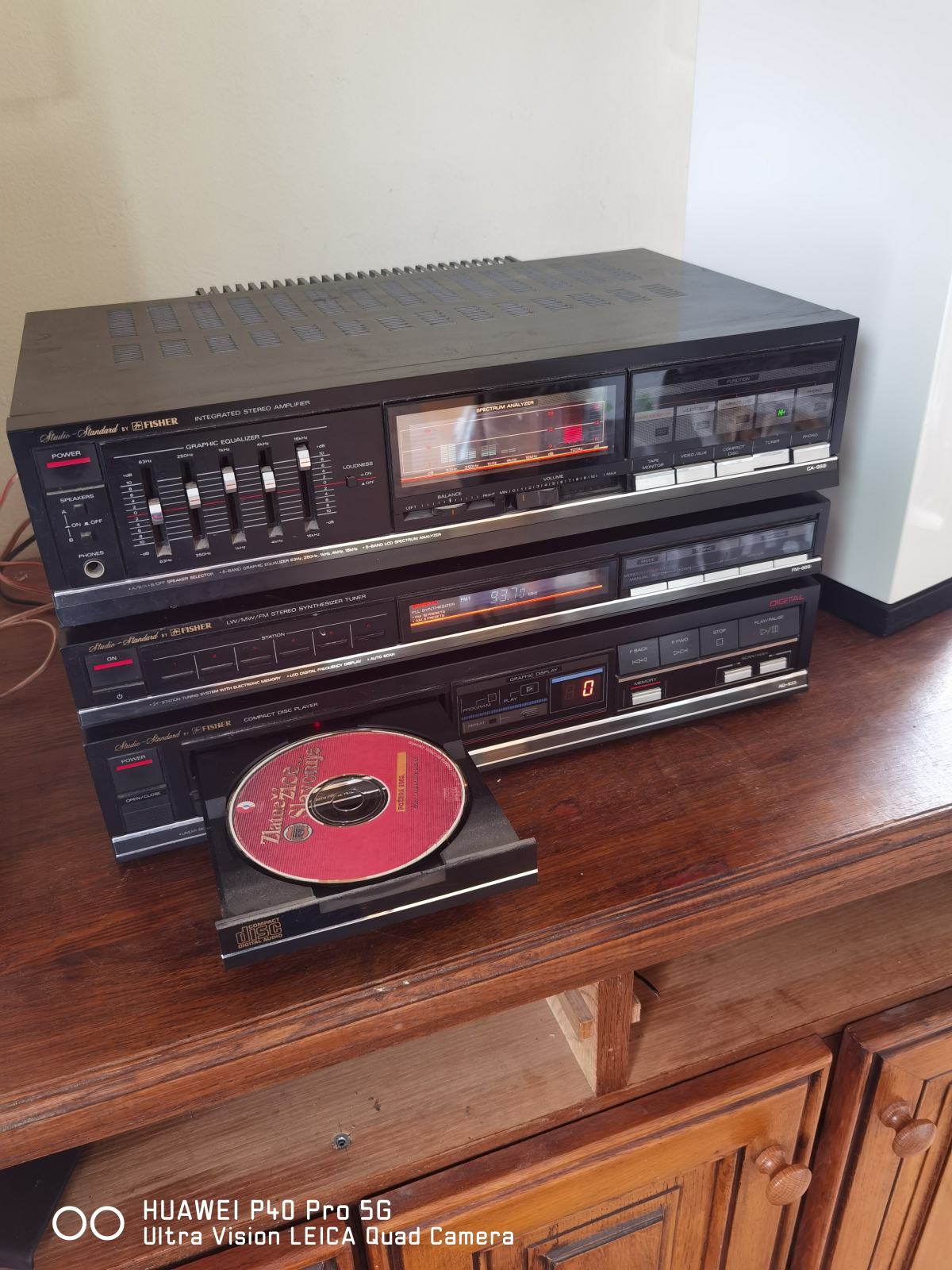 Fisher ca 869, tuner 869 cd 933