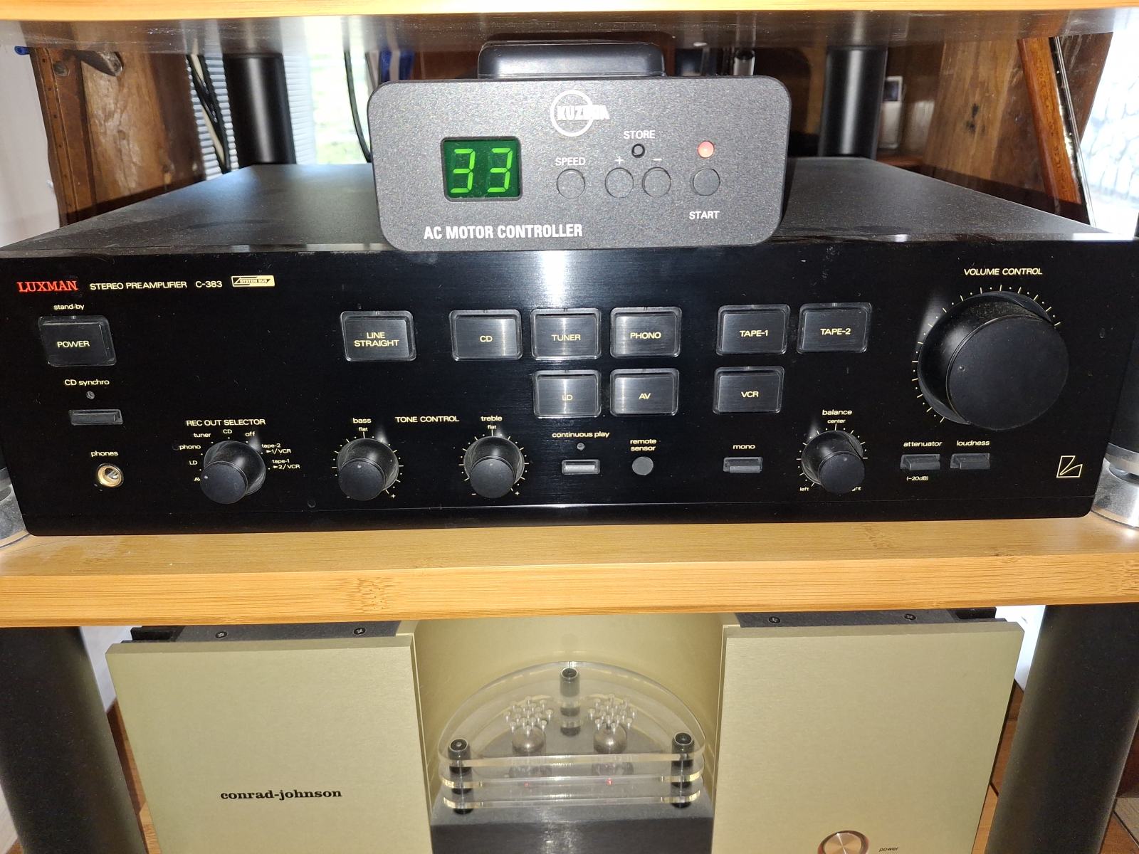 Luxman C-383 Pre Hi Fi Amplifier