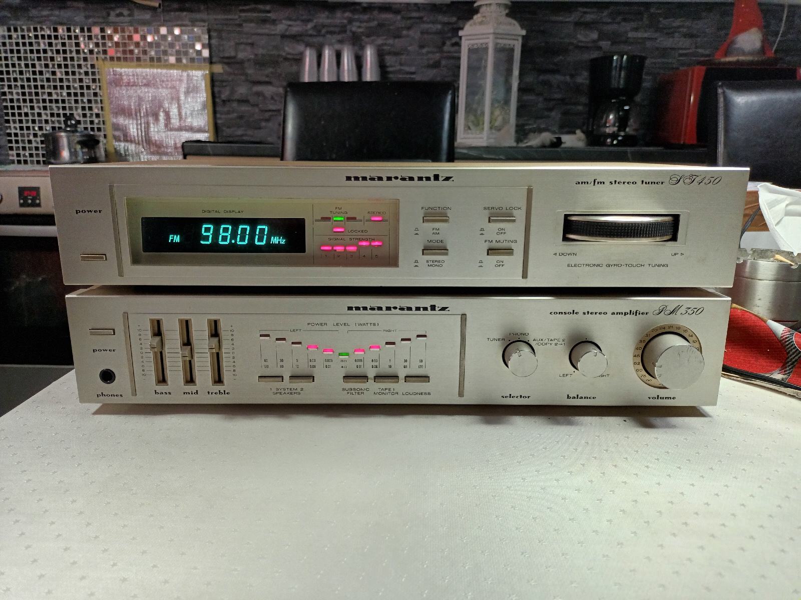 Marantz pojačalo pm 350 i tuner st450