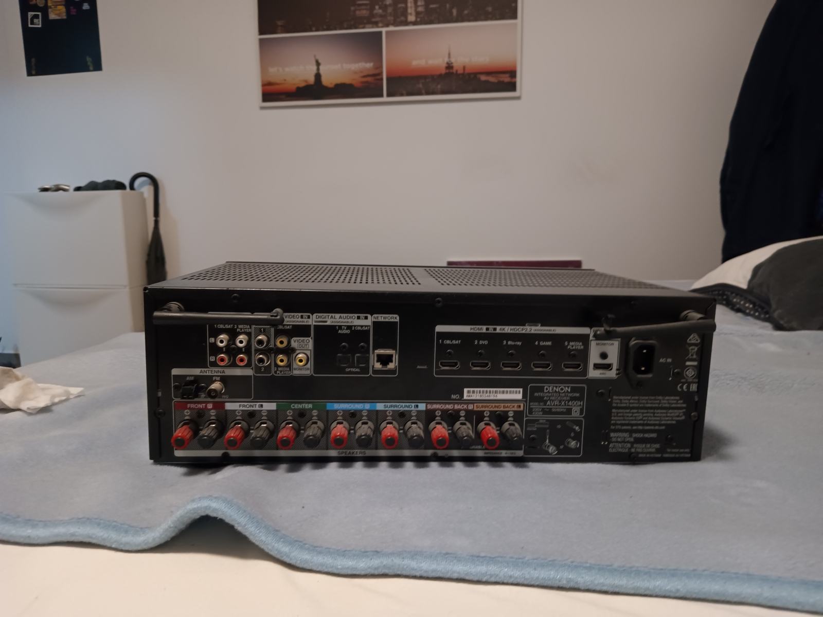 Pojačalo Denon AVR-X1400H