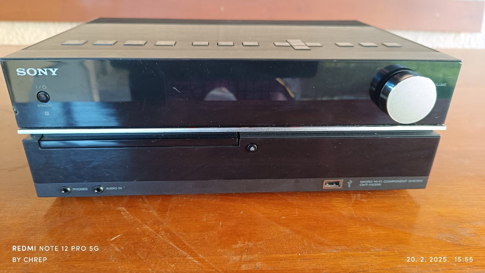 Sony compact disk receiver HCD-HX35R