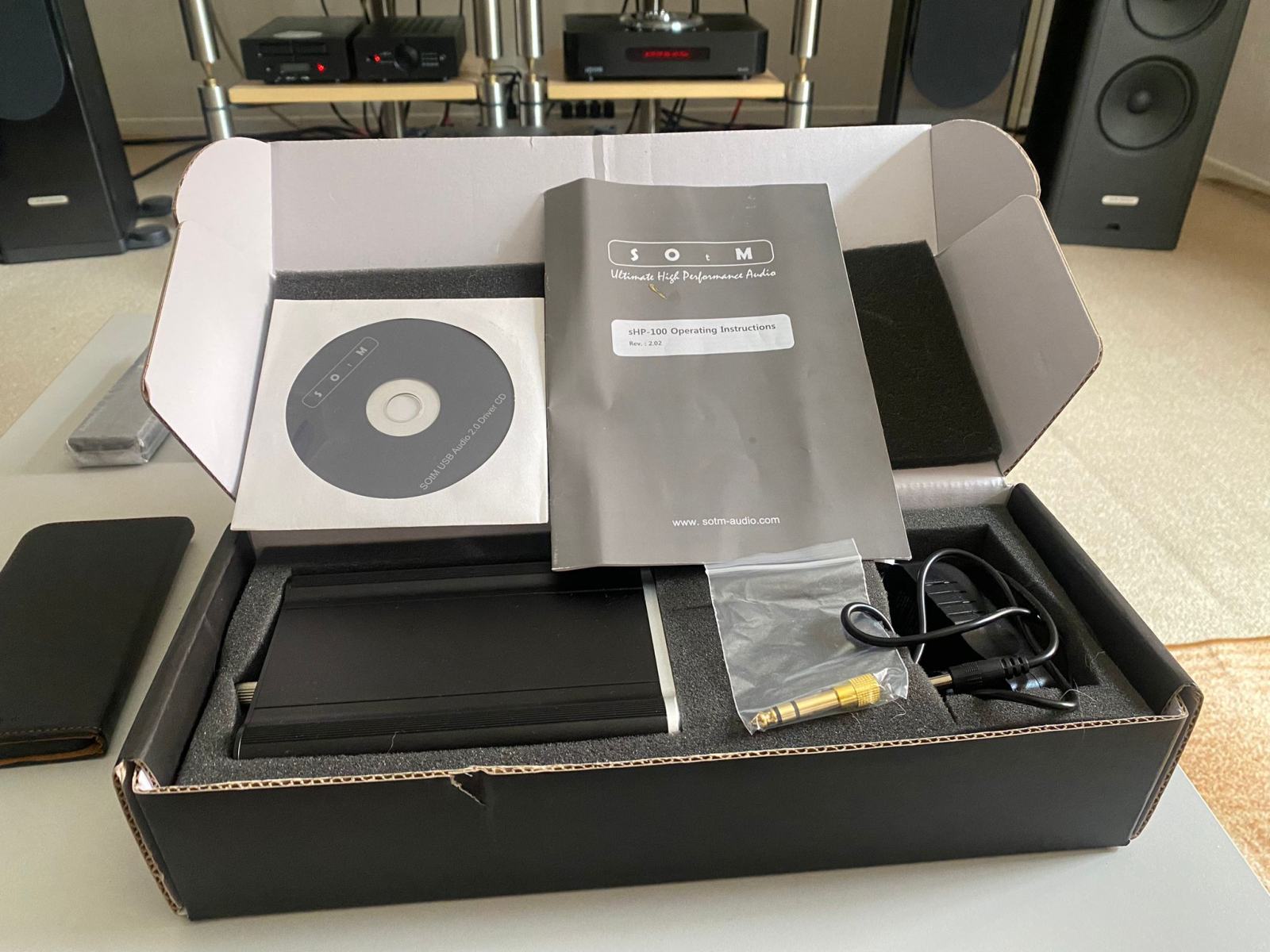 SOtM sHP-100 USB DAC & visokokvalitetno pojačalo za slušalice