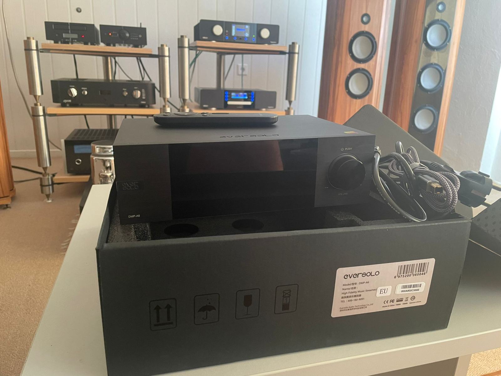 Streamer DAC - Eversolo - DMP-A6 Streamer / DAC sa daljinskim RC