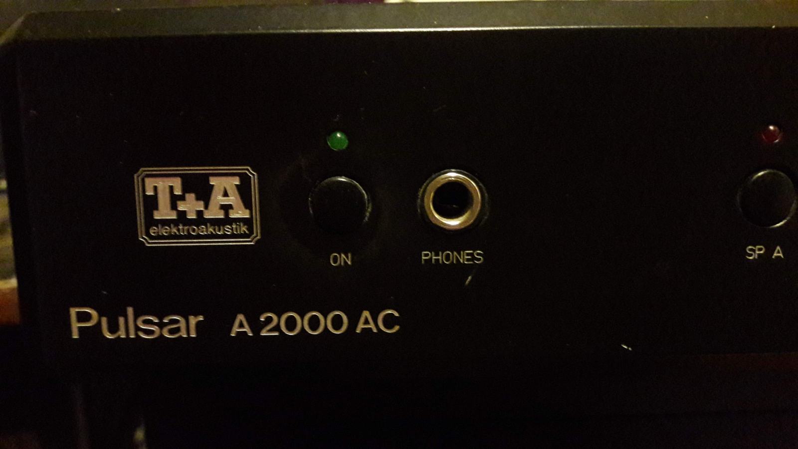 T+A Pulsar A 2000 AC power amp (sniženo)