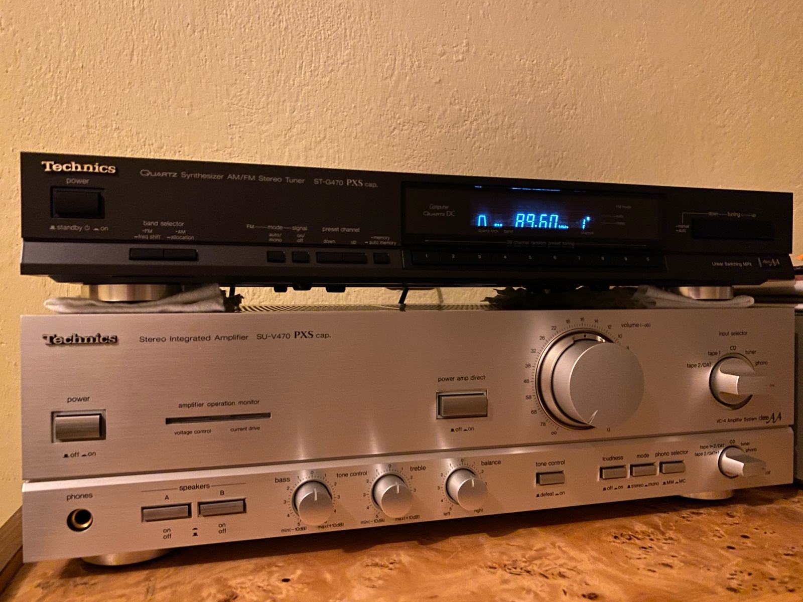 Technics SU-V470 PXS i ST-G470 PXS