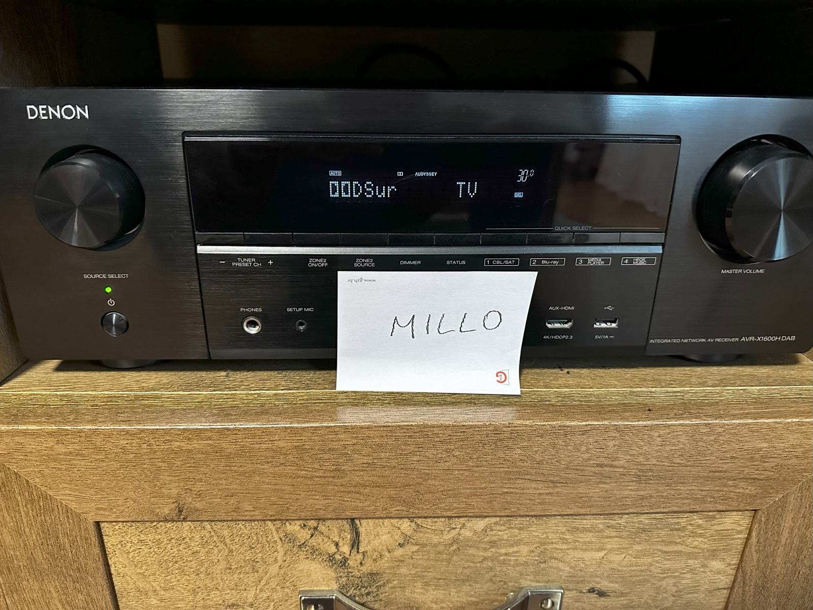 DENON AVR-X1600H DAB