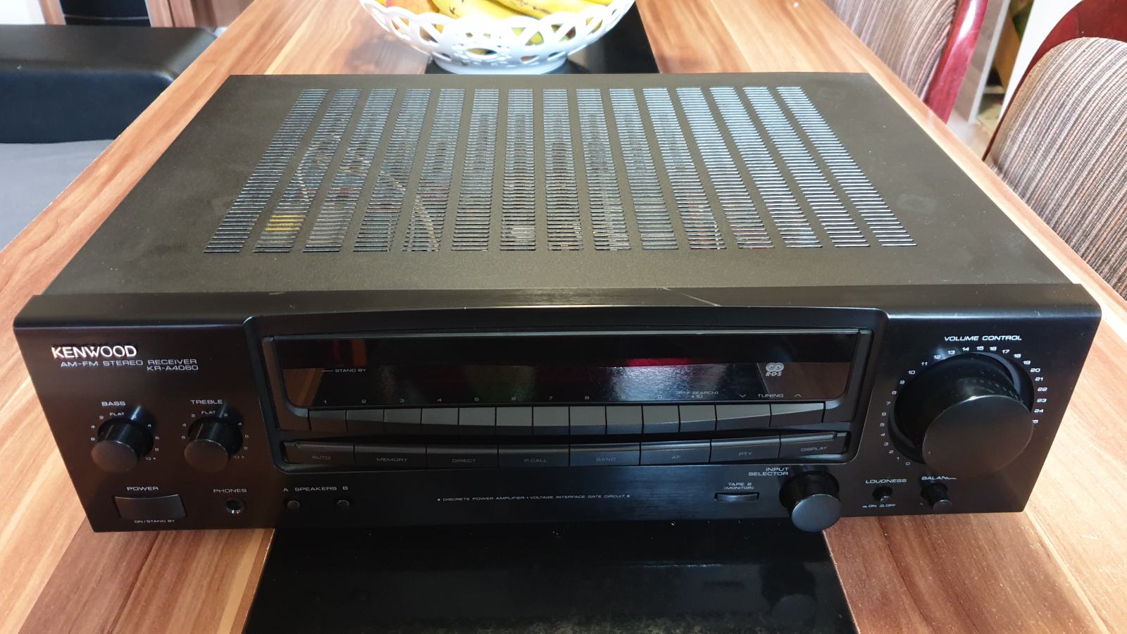 KENWOOD KR-A4060 RDS AUDIO RECEIVER