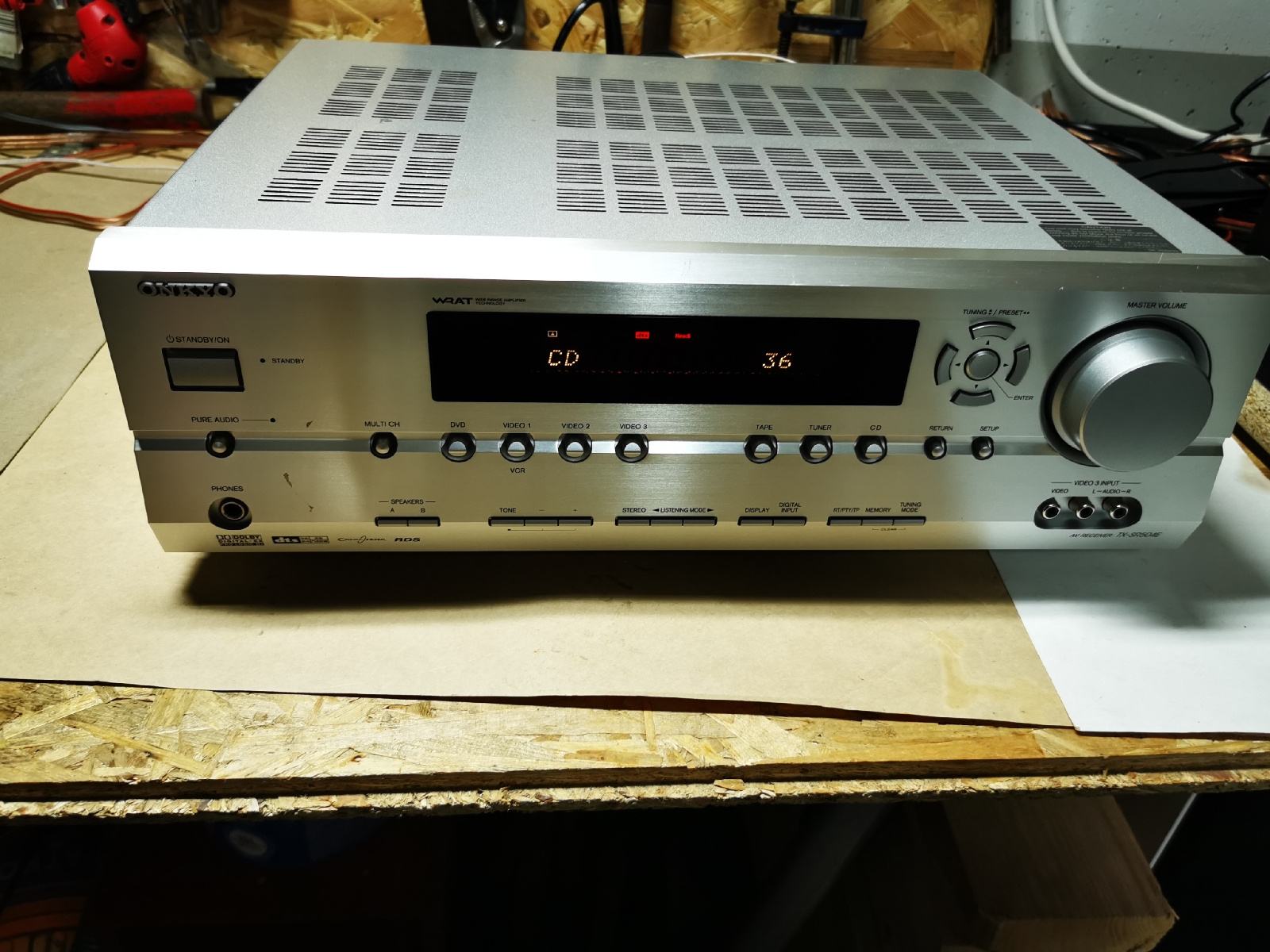Onkyo receiver TX-SR 504E