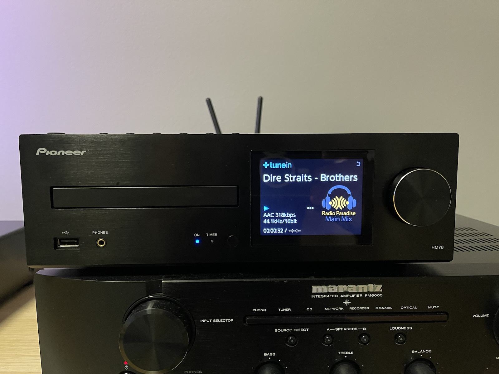 Pioneer XC-HM76 Network CD Receiver