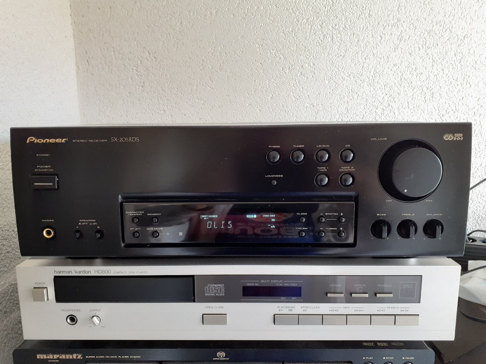 PIONEER SX 205 RDS