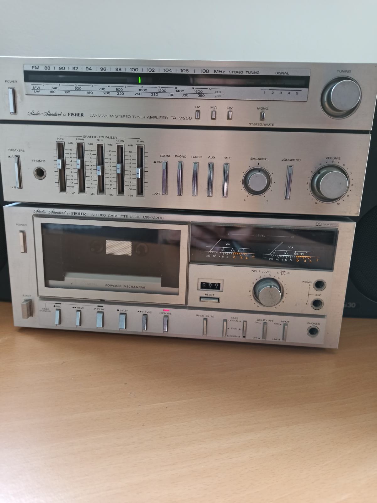 receiver FISHER TA-M200