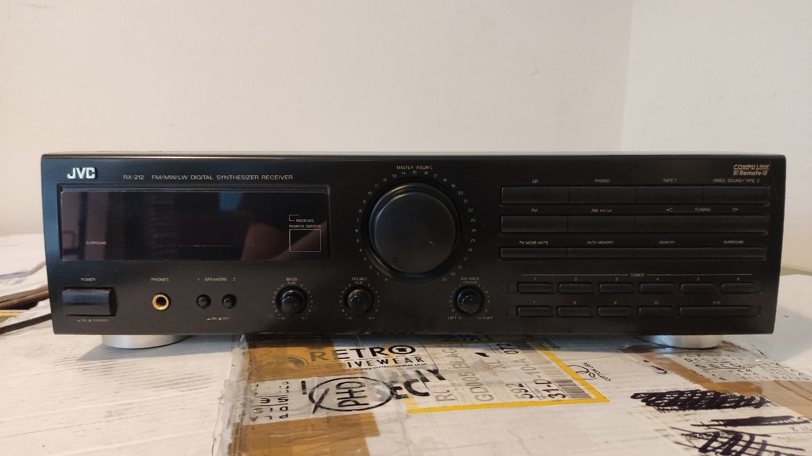 RECEIVER JVC RX-212