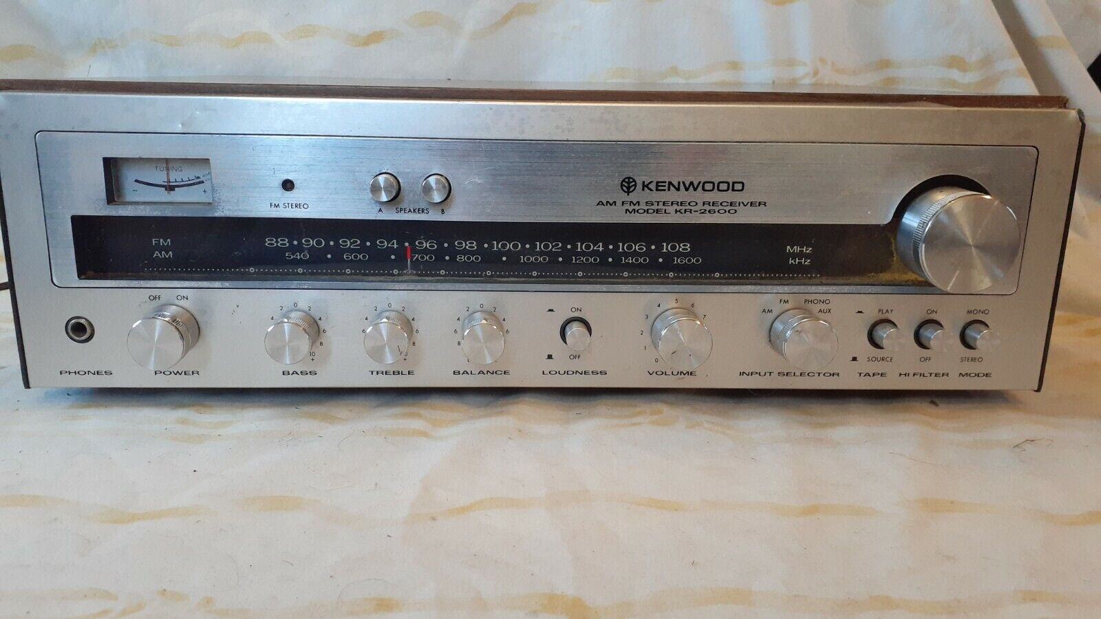 RECEIVER KENWOOD KR-2600