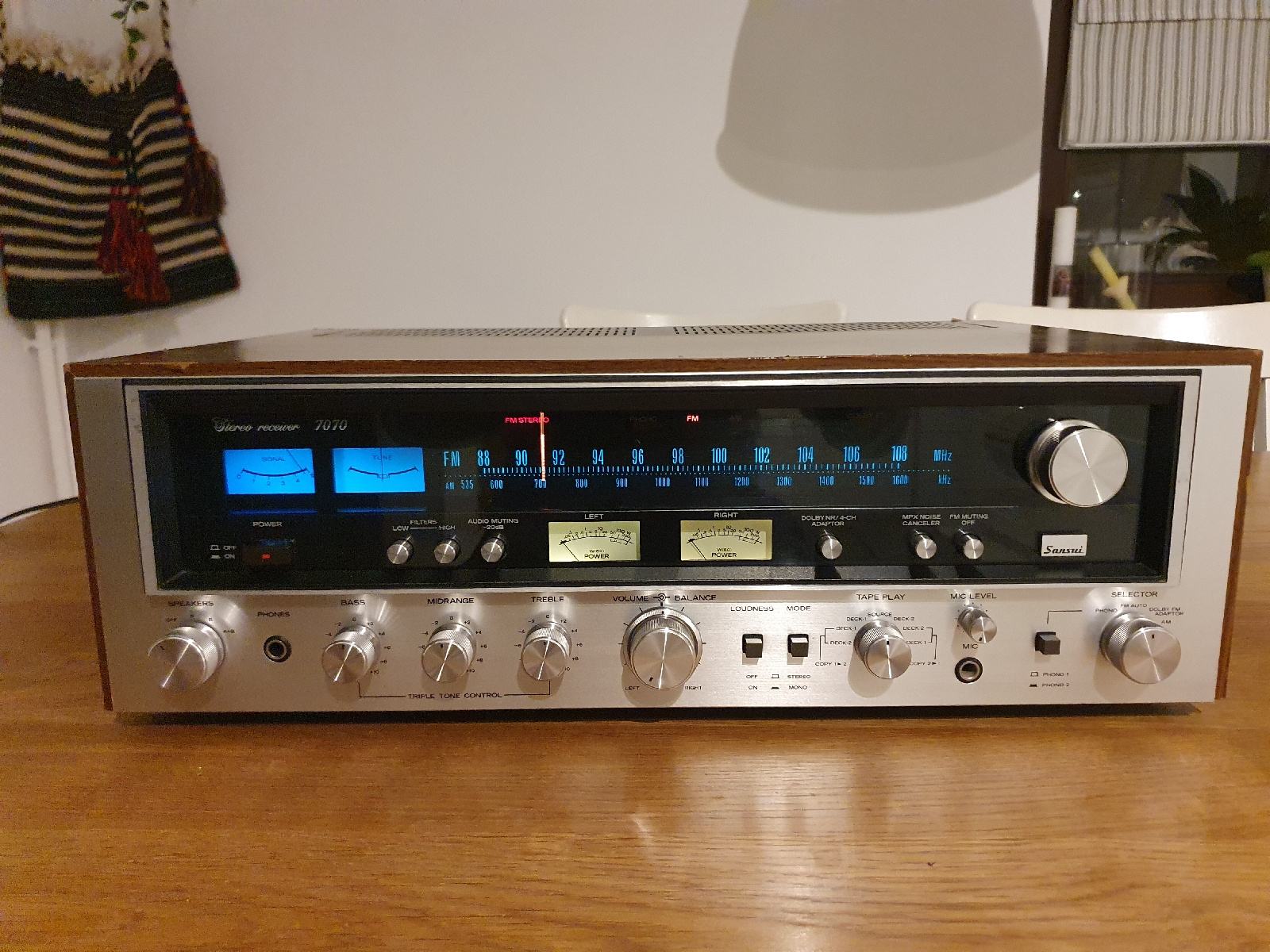 Sansui 7070 vintage receiver
