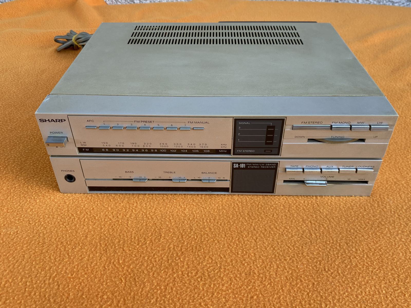 Sharp SA-101H - Receiver