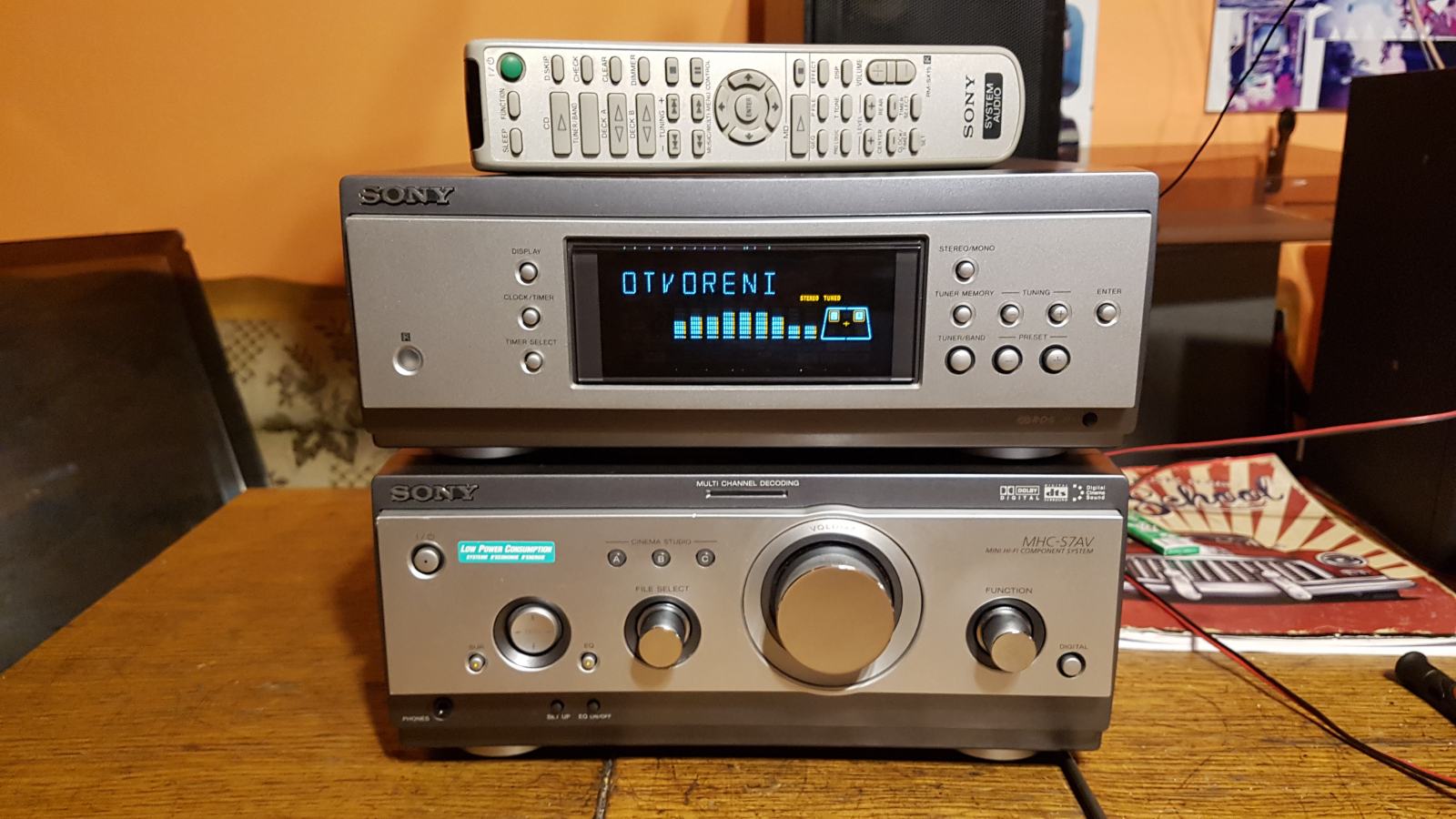 Sony midi sistem mhc-s7av