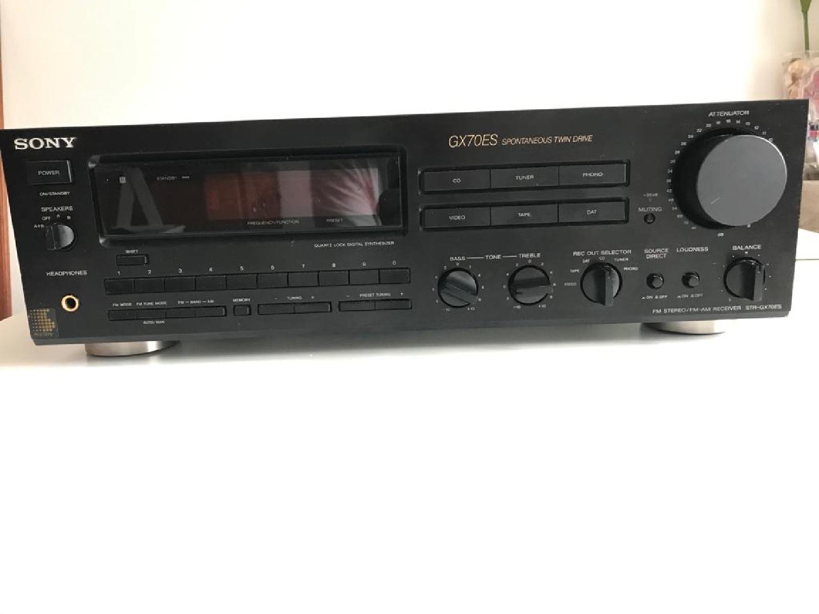 Sony receiver GX70ES