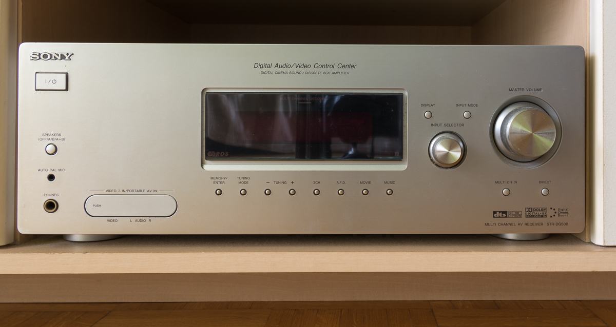 Sony STR-DG500 AV receiver 6.1