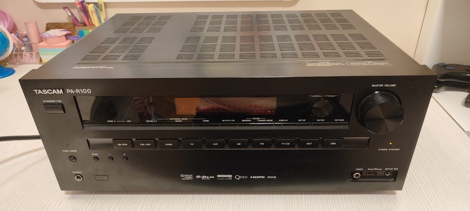 Tascam PA-R100 receiver