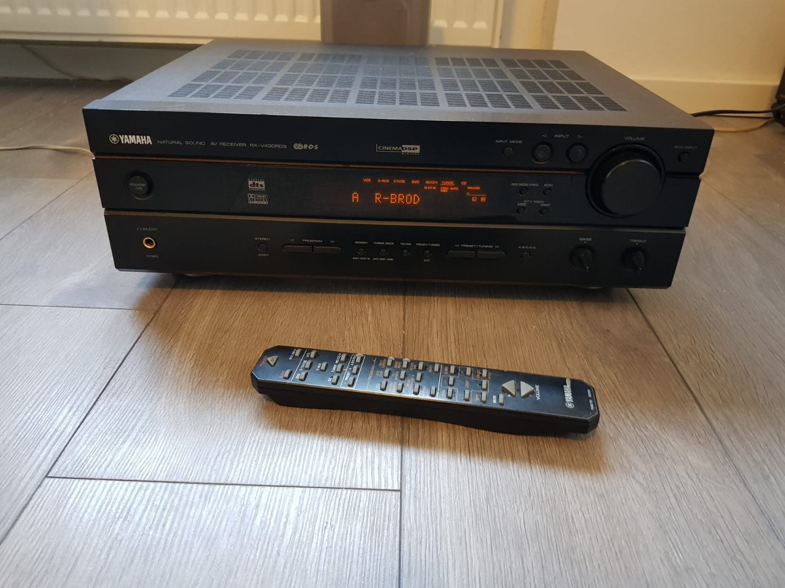 Yamaha reciver rxv430rds