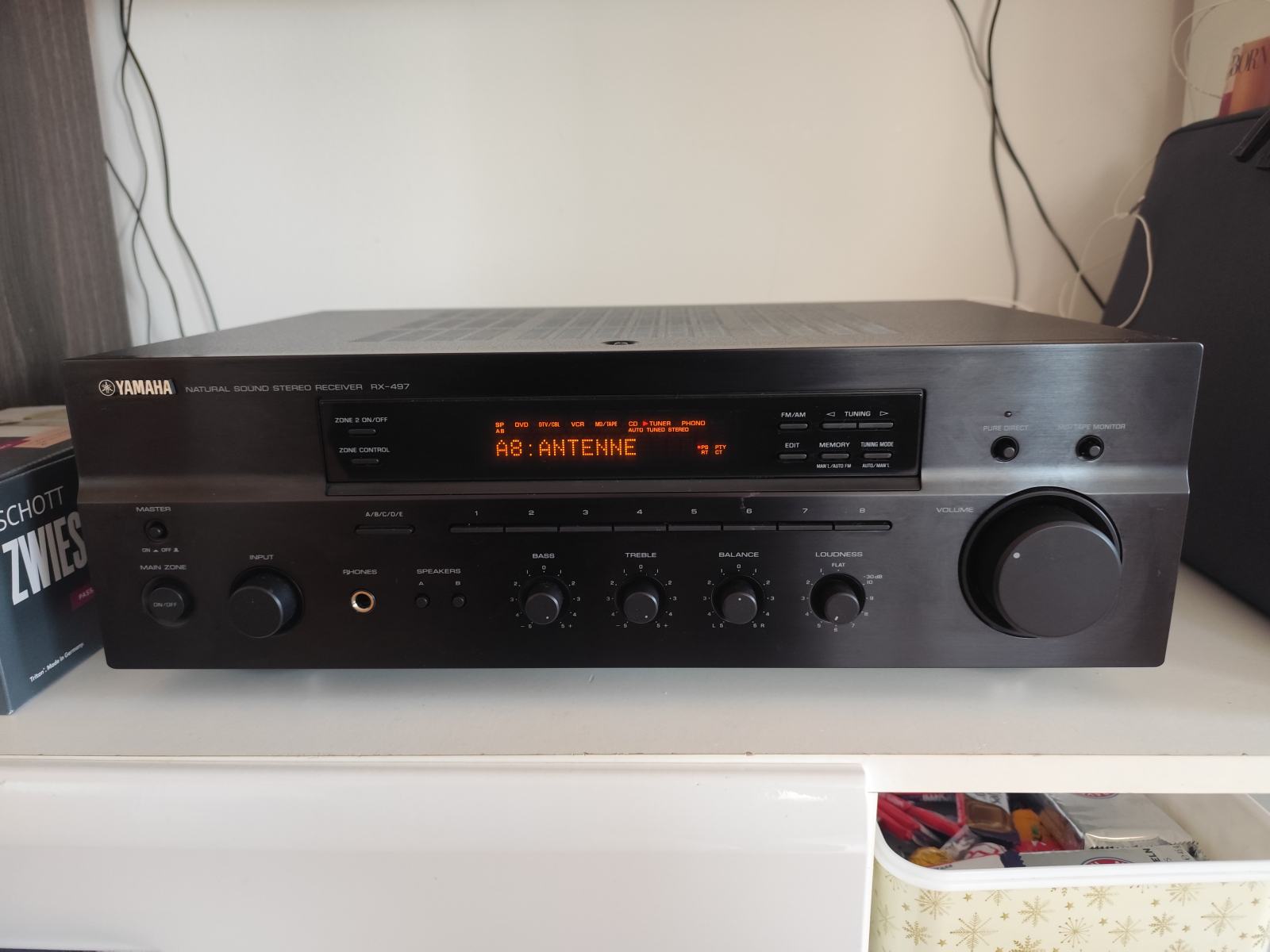 YAMAHA RX 497 RECIVER