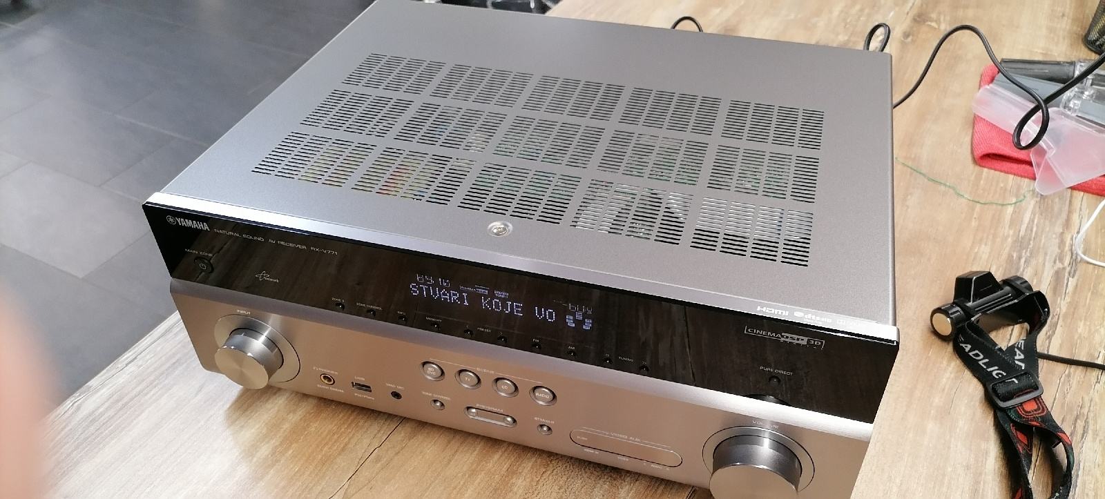 Yamaha rx-v771, 7.2 reciever