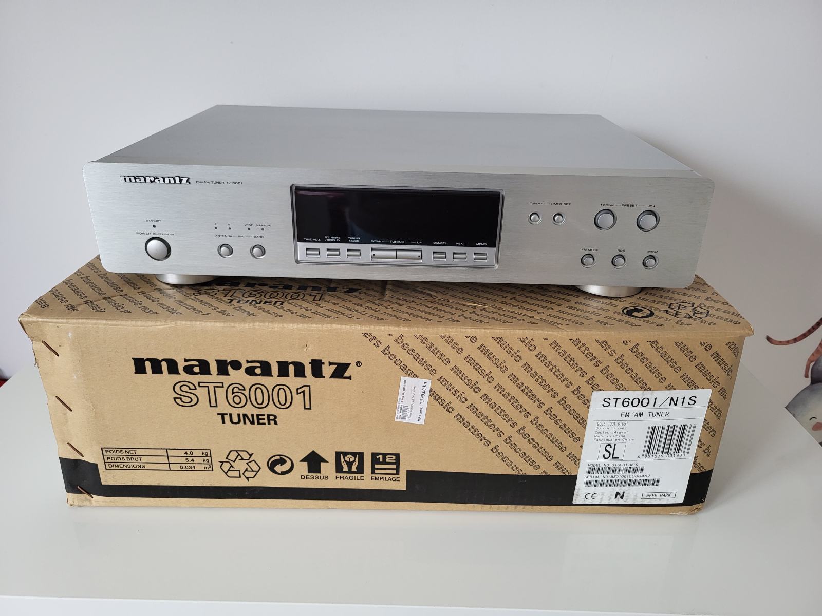 Marantz ST6001 FM/AM tuner