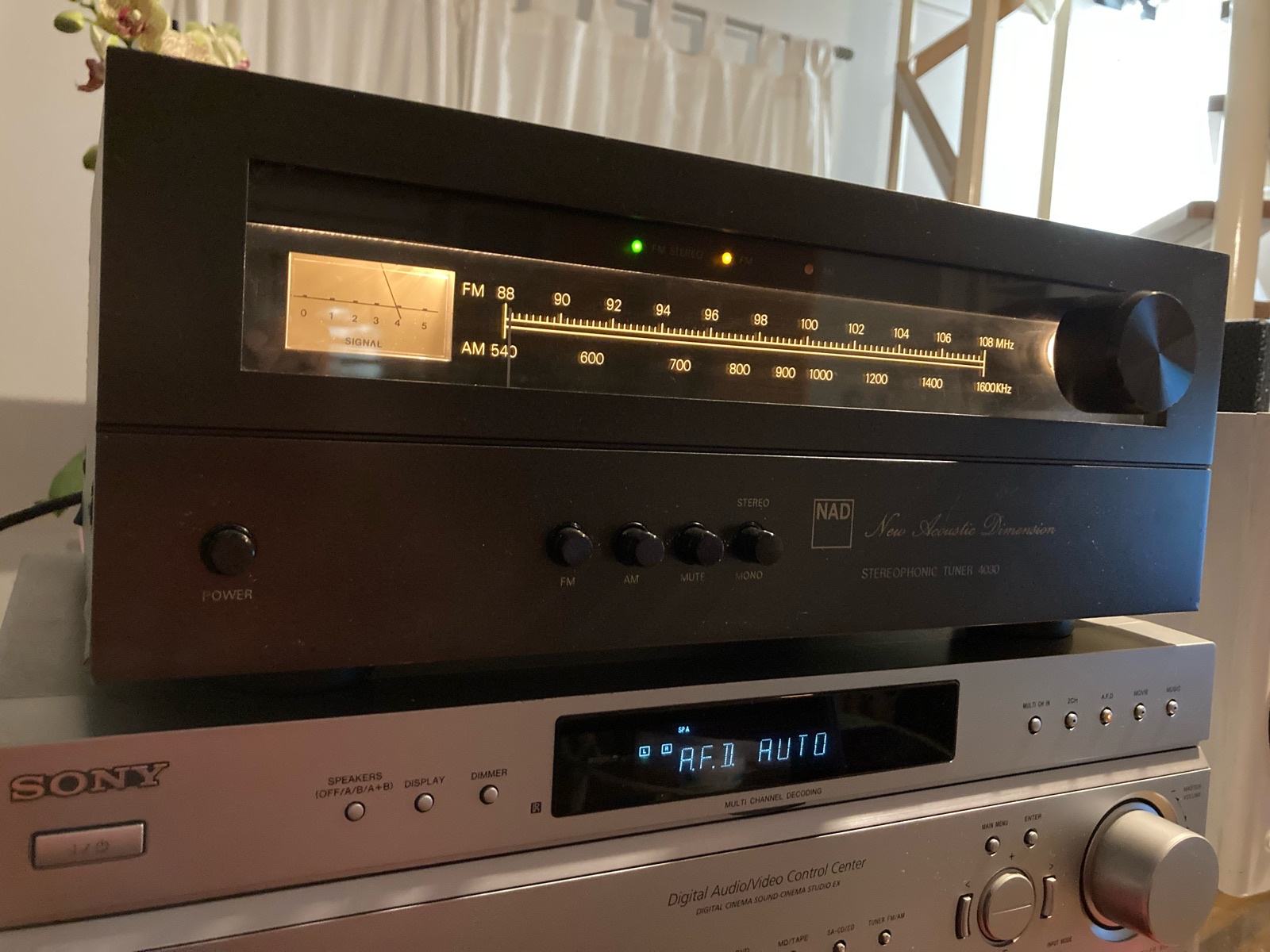 NAD vintage tuner New Acoustic Dimension