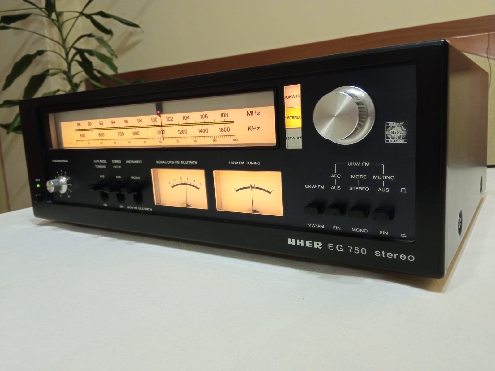 UHER EG- 750 tuner / Hitachi FT - 920