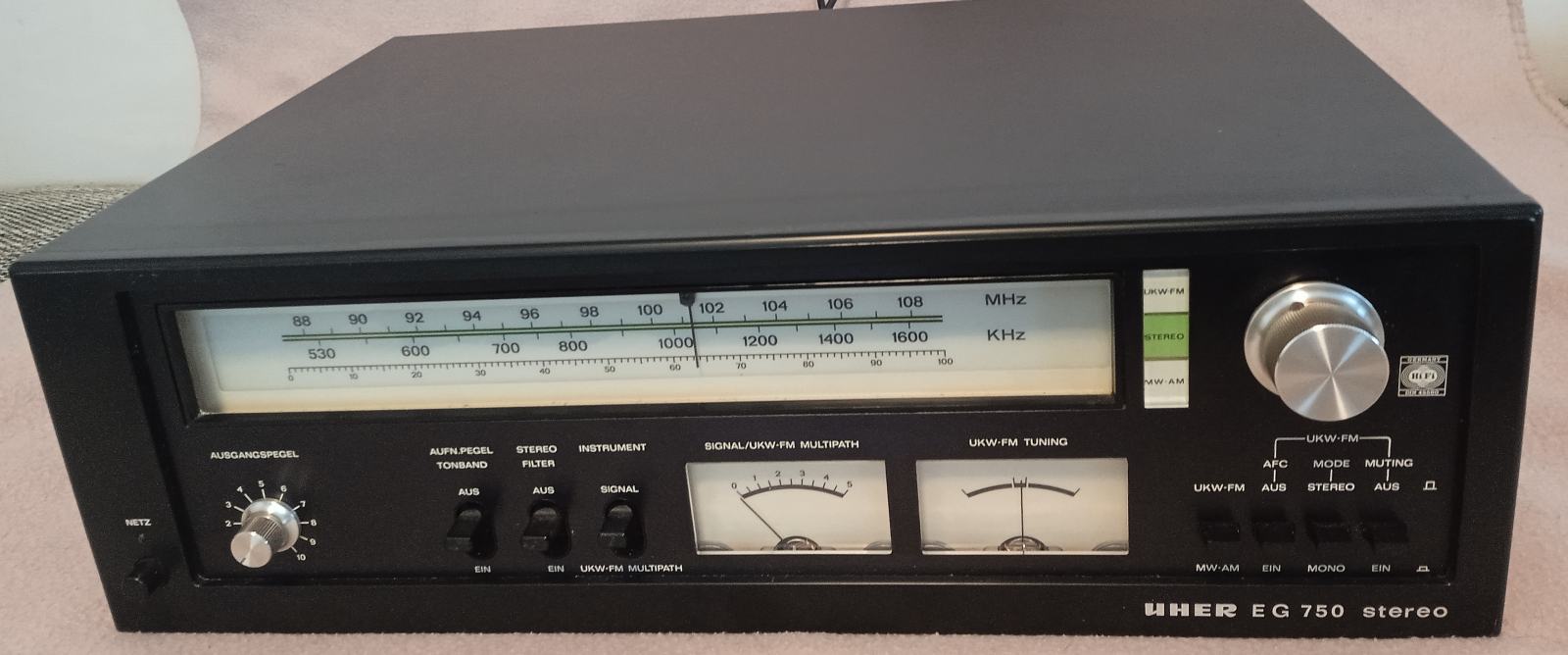 UHER EG 750 tuner