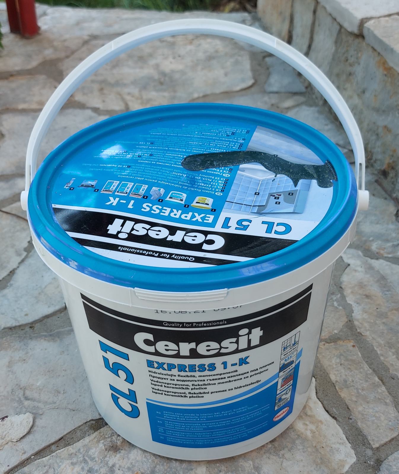 Nova Ceresit hidroizolacijska masa CL 51, 5 kg; ZG (Jarun)