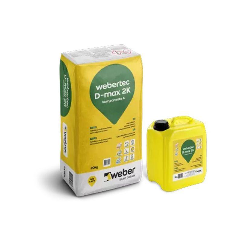 WEBER - weber.tec D-max 2K - hidroizolacija
