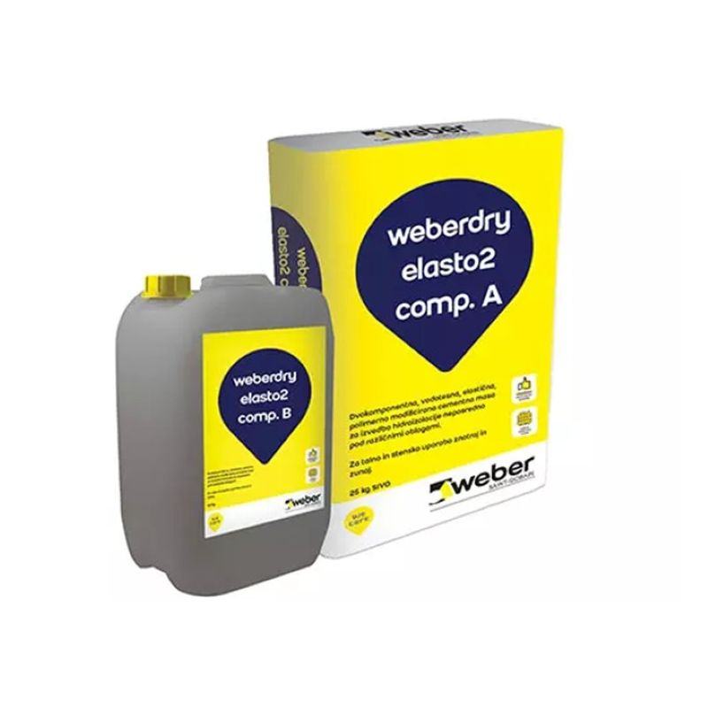 WEBER - weberdry elasto2 - hidroizolacija