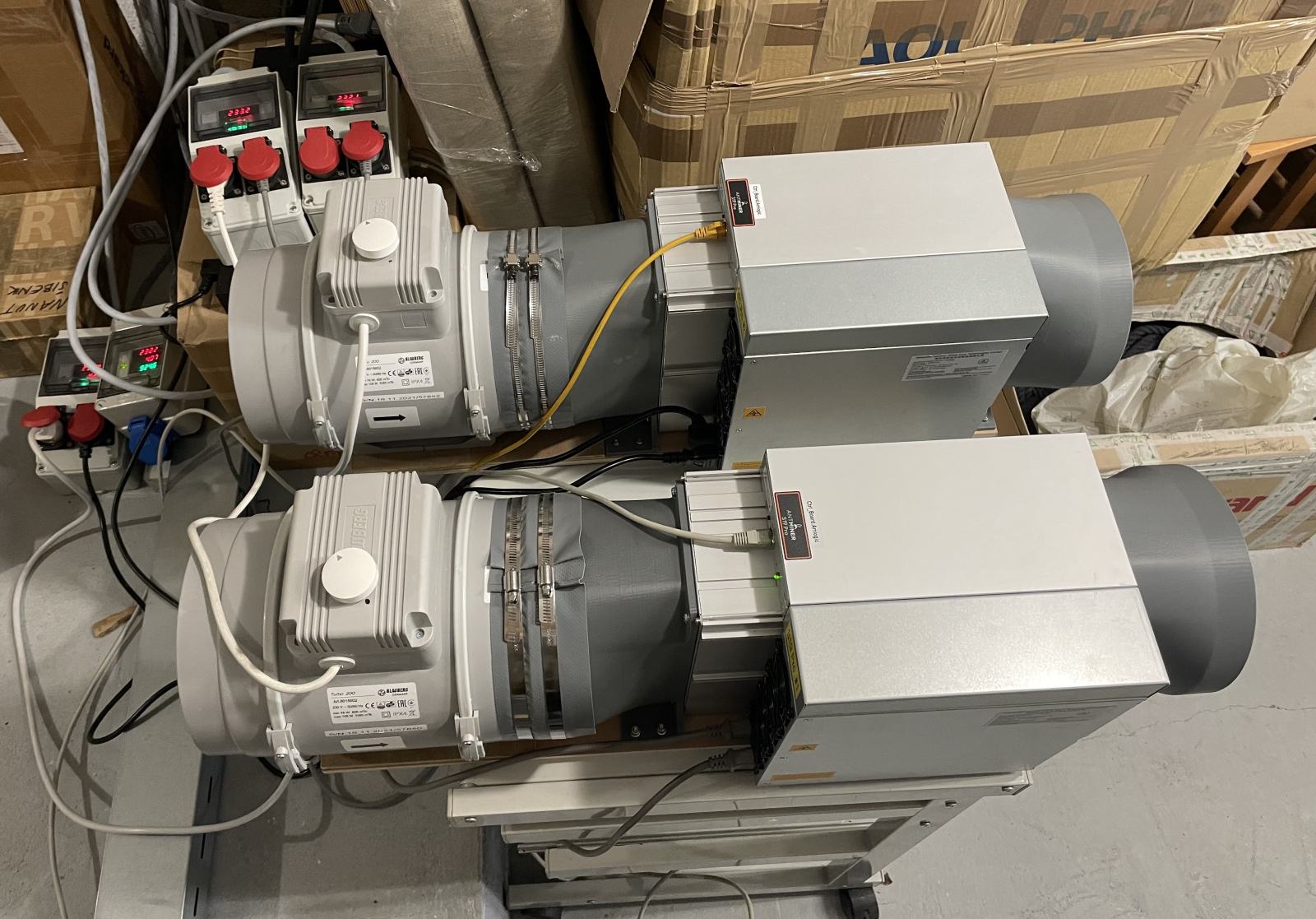 ASIC Mining Silencer /Cooling Kit za L7 /D7 /S19 /S19Pro /S19J Pro...