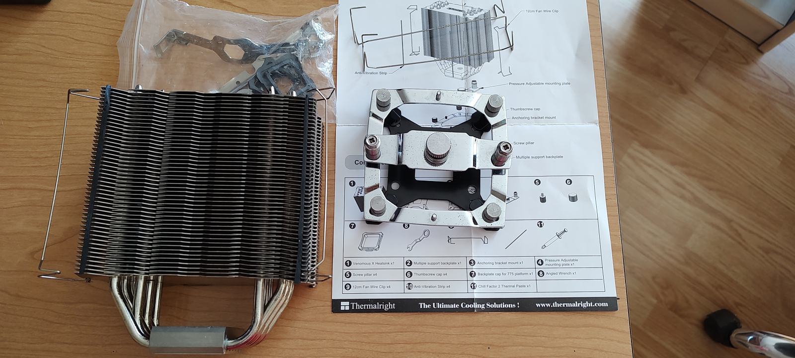 Thermalright Venomous X + AM4/AM5 mounting kit