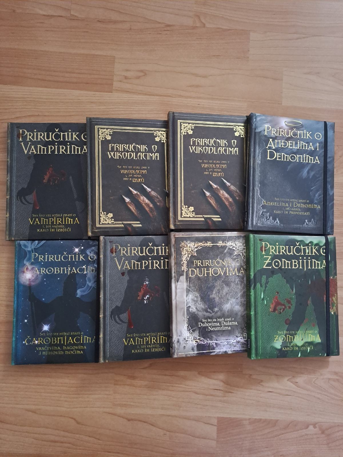 Robert Curran: Priručnici komplet od 8 knjiga