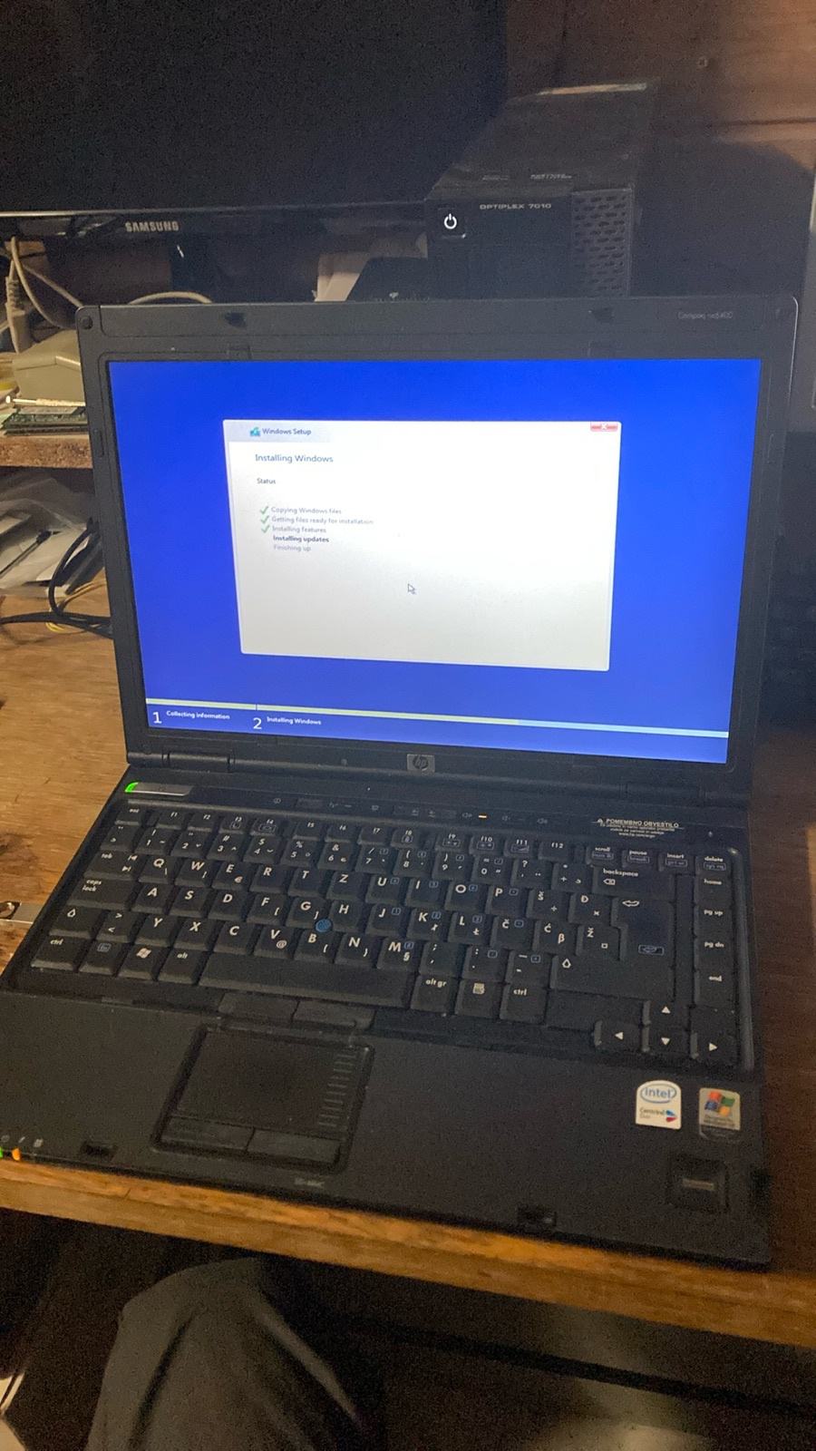 HP Compaq nc6400 laptop 14”, Windows 10