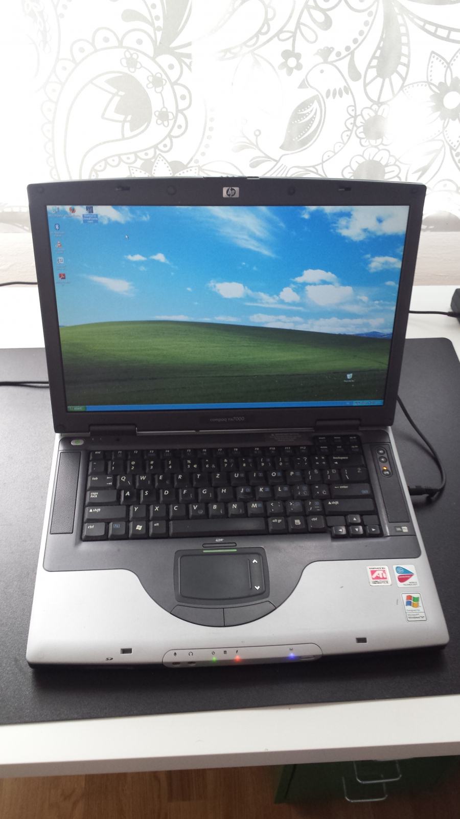 HP Compaq NX7000, 15.4 - 1680x1050, 1.5GHz, 1.25 GB RAM, 60 GB HDD