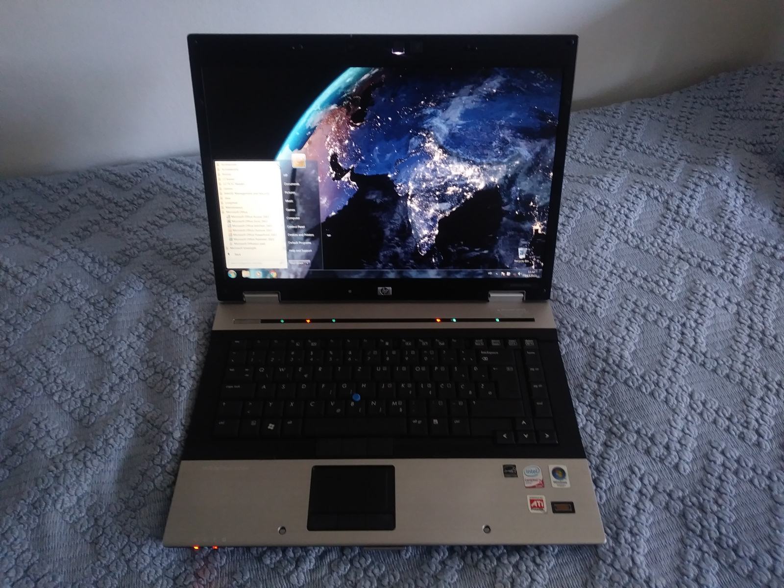 HP ELITEBOOK 8530W MOBILE WORKSTATION, INTEL&ATI, Windows & Office