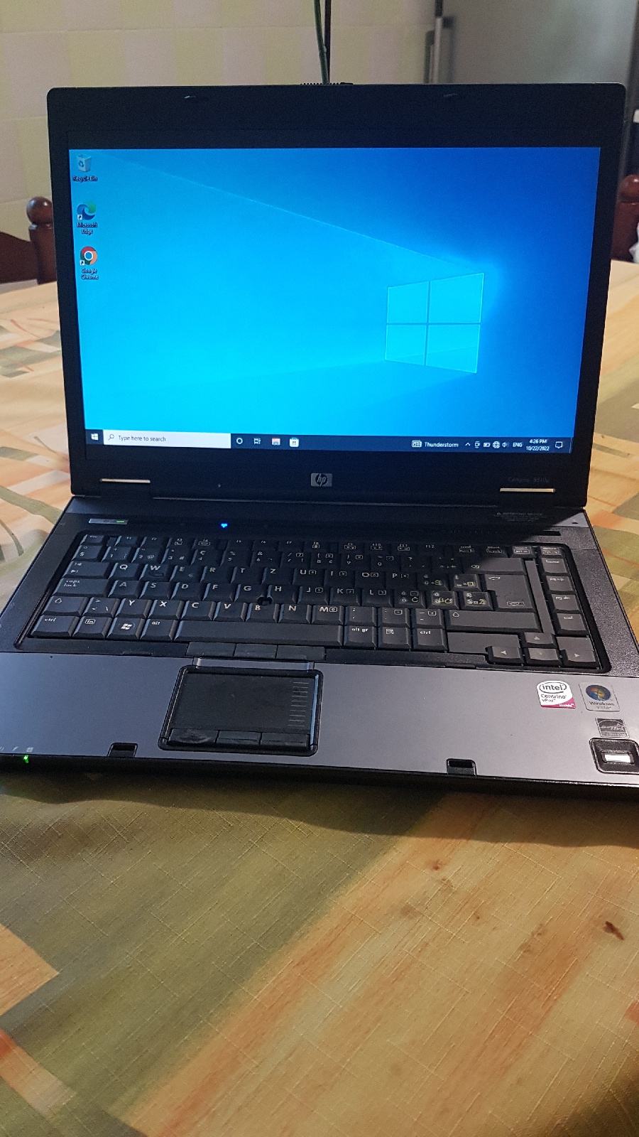 Laptop hp8510p