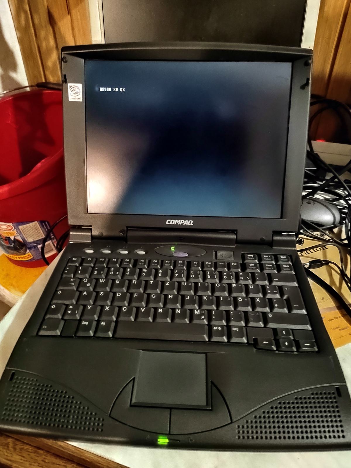 Retro laptop Compaq Armada 1592DT