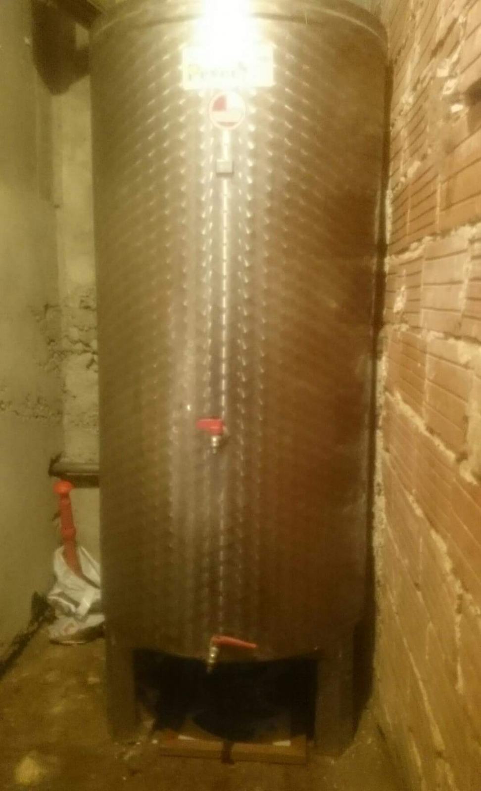 INOX bačva LETINA 400l