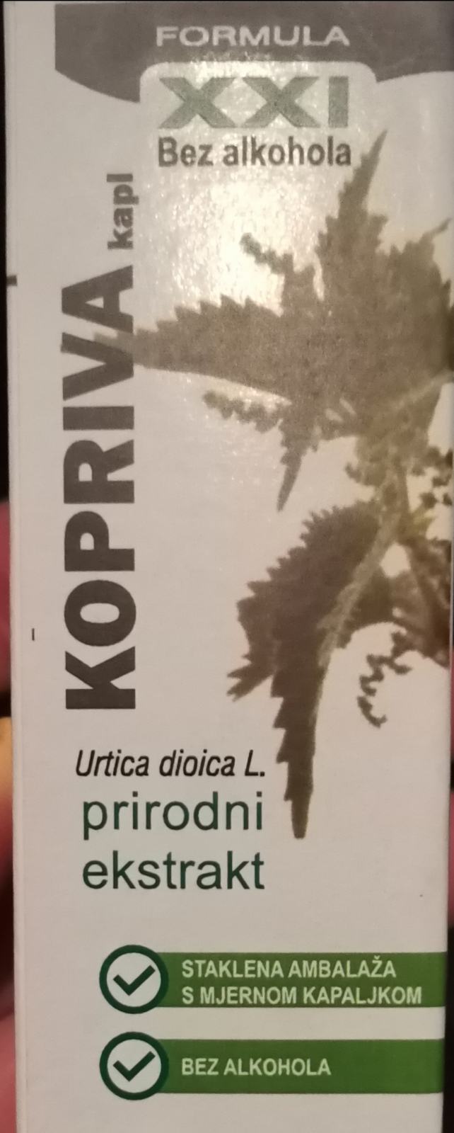 Bezalkoholne kapi od koprive