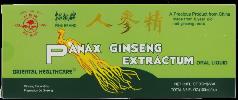 Panax Ginseng Extractum 100ml (10x10)
