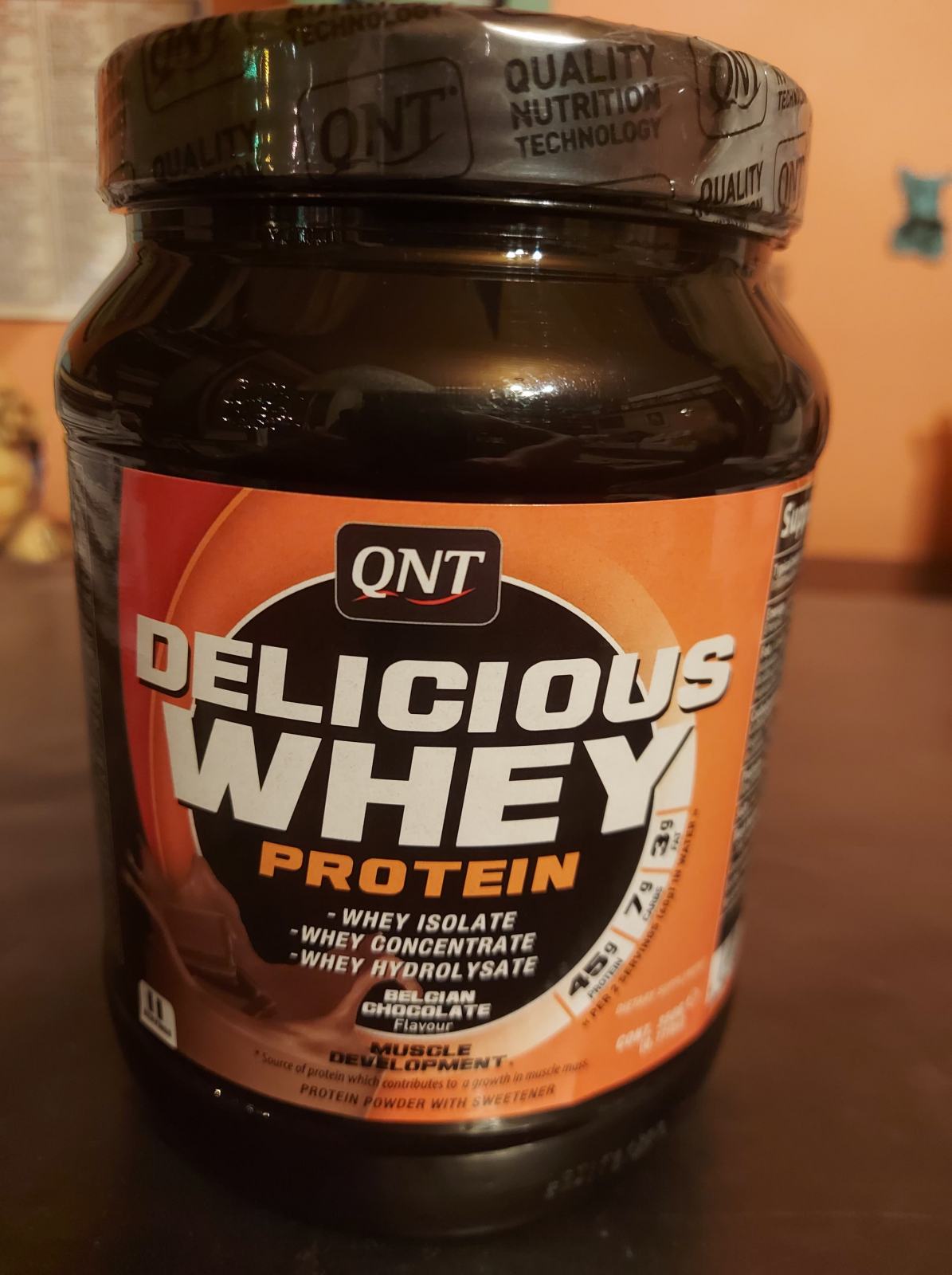 QNT DELICIOUS WHEY PROTEIN 350 g ČOKOLADA