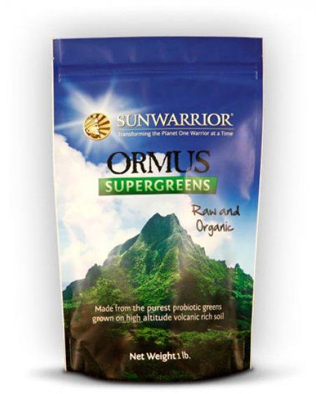 Sun Warrior - RAW - Organic - Ormus Supergreens 454 g