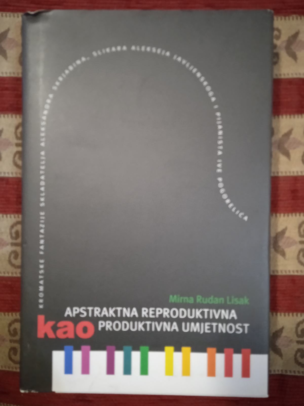 APSTRAKTNA REPRODUKTIVNA KAO PRODUKTIVNA UMJETNOST Mirna Rudan Lisak