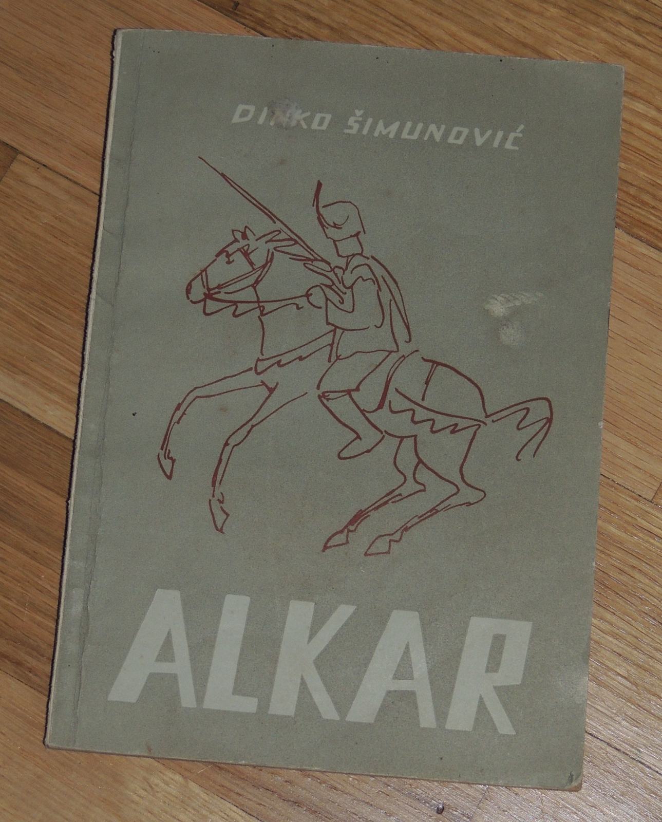 Dinko Šimunović Alkar Naslovnu stranu i ilustracije izradio Frano Šimu