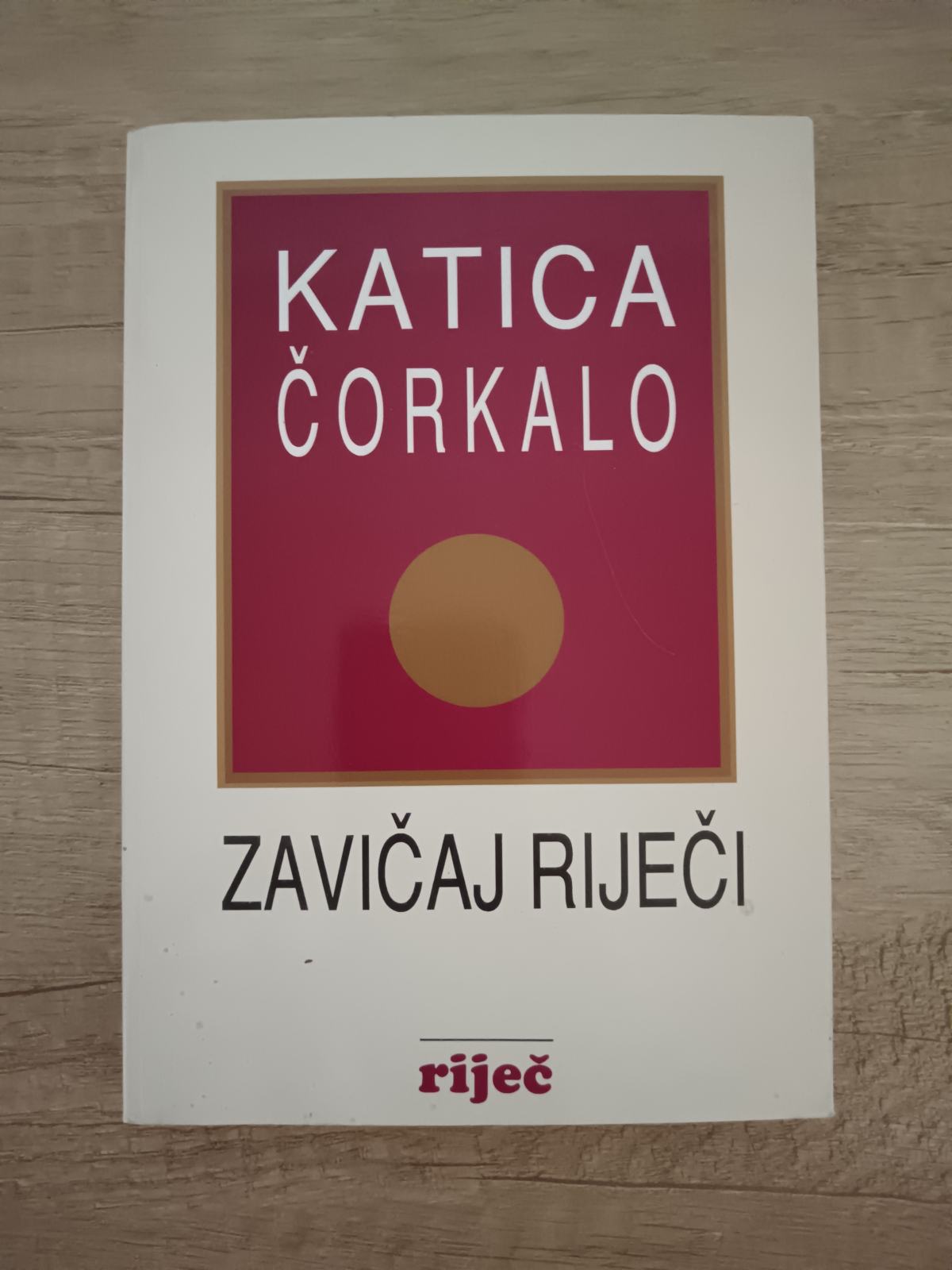 KATICA ČORKALO, Zavičaj riječi